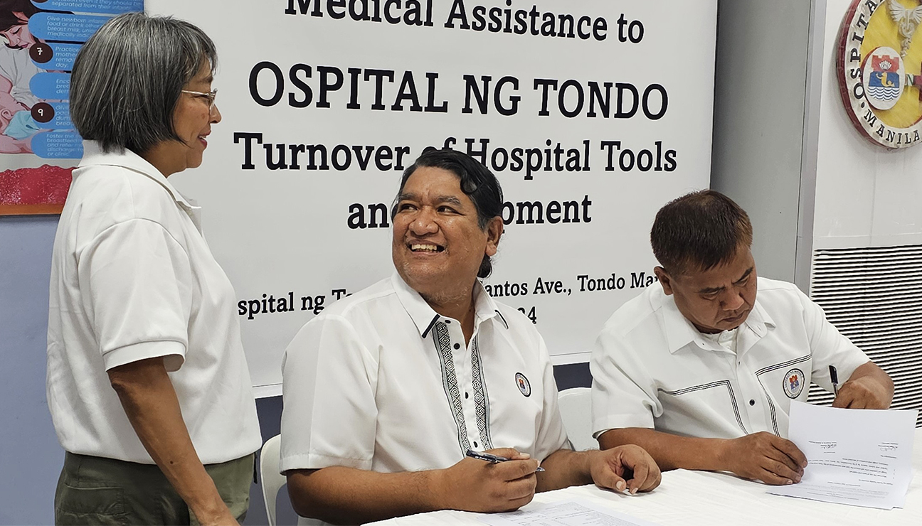 ICTSI Foundation strengthens Tondo hospital’s medical services | ICTSI ICTSI Foundation strengthens Tondo hospital’s medical services | ICTSI